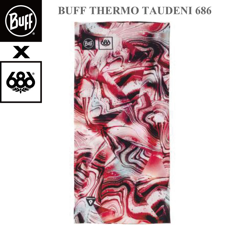 【日本正規品】BUFF バフ ネックウォーマー 686 コラボ THERMO NET フェイスカバー 防寒 PRIMALOFT 保温 スキー スノーボード 冬用 ネックウェア ランニング アウトドア スポーツ ストレッチ 589477【 6...