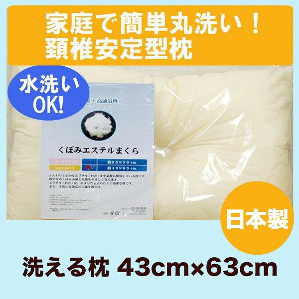 枕カバーだけでなく、枕自体も洗ってすっきりした枕で気持ちよく眠りたい！ そんな、洗えることにこだわった枕をお探しの方に・・・お勧め！ ご家庭で洗えるウォッシャブルタイプの枕です。 水洗いをしても、かさ減りしにくいポリエステル綿を詰めています...