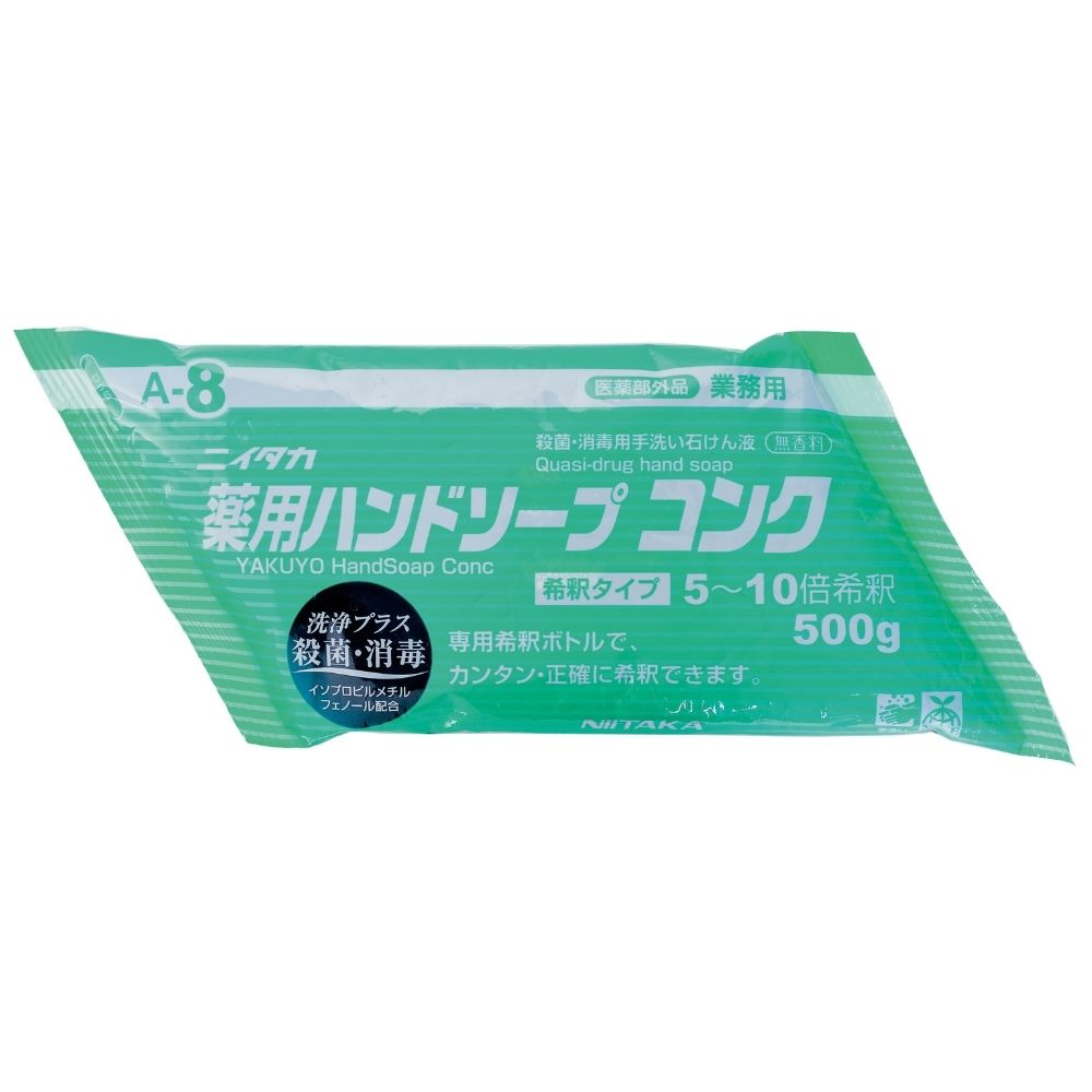ご注意 ●この商品は、取り寄せ後の発送となります。通常5営業日以内に発送いたします。 ●この商品は、代引き不可・返品不可となりますので、ご了承ください。 特長 ●NIITAKA　業務用　高濃度タイプ　医薬部外品　殺菌・消毒用手洗い石けん液 ...