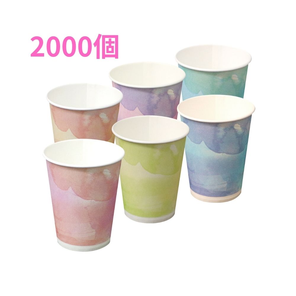 ご注意 ●この商品は、取り寄せ後の発送となります。通常5営業日以内に発送いたします。 ●この商品は、代引き不可・返品不可となりますので、ご了承ください。 特徴 カラフルなデザインの紙カップ ●やわらかく繊細な色合いが上品な水彩柄のペーパーカ...