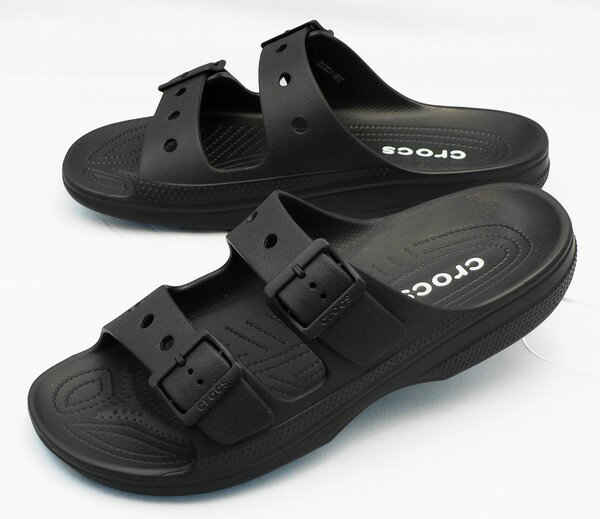 ☆☆　商品説明　☆☆ ◇商品名：クロックス：サタデー サンダル M ◇品　番：212245-001 (Saturday sandal m) ◇カラー：ブラック ◇サイズ：33cm（US15） ◇ワイズ：表示なし ◇材質（アッパー）：合成樹脂...