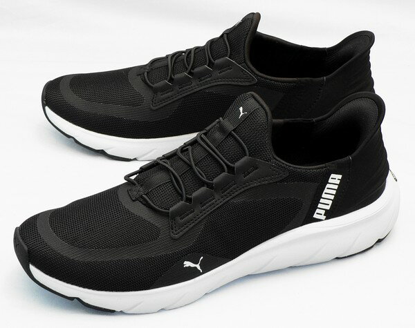 ☆☆　商品説明　☆☆ ◇商品名：プーマ：ソフトライド フレックスレース イーズイン ALT ◇品　番：311996 01 (Softride FlexLace Easein ALT) ◇カラー：プーマブラック×プーマホワイト ◇サイズ：30...