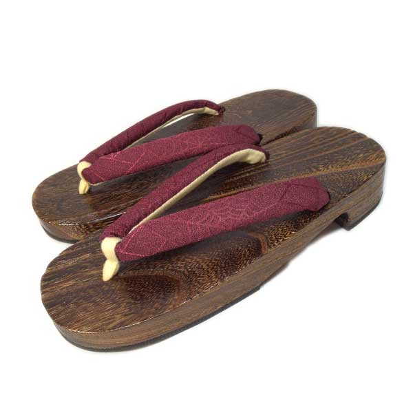 桐　下駄　Lサイズ　26.5cm 滑り止め　ゴム付き 27.5cm つま先2cm かかと3.5cm 幅9.5cm 対象　27〜28cmの方 木目の出方や鼻緒の生地柄が変わる場合が御座いますことを ご了承頂きます。 モニターの発色の具合によっ...