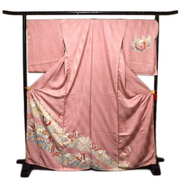 仮絵羽(未仕立て)の訪問着です。 仮絵羽の状態での 身丈：約170cm反物幅：約38cm 参考上代：380,000円 未使用品ですが当店の保管品になります。 小さく畳んでの発送となりますので、ご了承ください。 ★★★ 御仕立ご希望の場合★★...