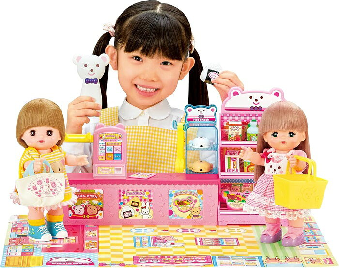 お支払い方法・送料・配送について予約販売商品についてメルちゃん　スキャナーでピッ！くまさんコンビニおしゃべりしちゃう!くまさんスキャナーでピッ!くまさんコンビニでおかいものしましょ♪たべものパーツをしょうひんだなやホットスナック台にセットし...