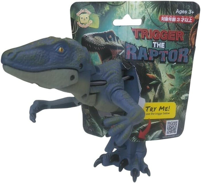 お支払い方法・送料・配送について予約販売商品についてTRIGGER THE RAPTOR トリガー・ザ・ラプトルリアルなラプトルのフィギュアの身体構造に合わせてトリガー機能を搭載。トリガーを引く力、タイミング、傾きなどで、リアルなラプトルが...