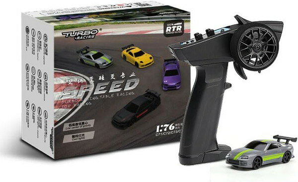 お支払い方法・送料・配送について予約販売商品についてHiTEC Turbo Racing 1/76 C73 オンロードカー シルバー 2.4GHz 技適認証済 電動R/C 送信機付きRTRフルセット初心者でもでも気軽にホビーRCに挑戦できる...