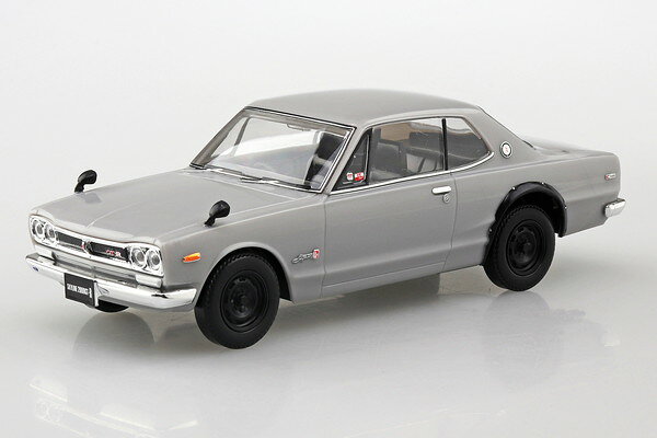 お支払い方法・送料・配送について予約販売商品についてアオシマ 1/32 楽プラ スナップキット No.16-SV ニッサン C10 スカイライン 2000GT-R(シルバー) プラモデル『プロポーション抜群のハコスカです』・車好きの方へのプ...
