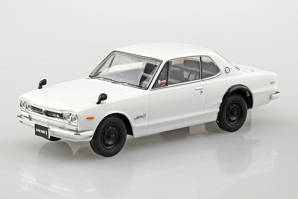 お支払い方法・送料・配送について予約販売商品についてアオシマ 1/32 楽プラ スナップキット No.16-WH ニッサン C10 スカイライン 2000GT-R(ホワイト) プラモデル『プロポーション抜群のハコスカです』・車好きの方へのプ...