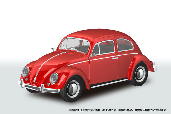 お支払い方法・送料・配送について予約販売商品についてアオシマ 1/32 楽プラ スナップキット No.20-RR フォルクスワーゲン ビートル(ルビーレッド) プラモデル約70年に渡り世界中で愛されたベストセラーカーの1955年式「オーバル...