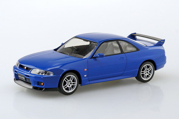 お支払い方法・送料・配送について予約販売商品についてアオシマ 1/32 楽プラ スナップキット No.21-BE ニッサン R33 スカイラインGT-R(ブルー) プラモデル近年、その存在が見直されているR33型 GT-Rを最高のフォルムで...