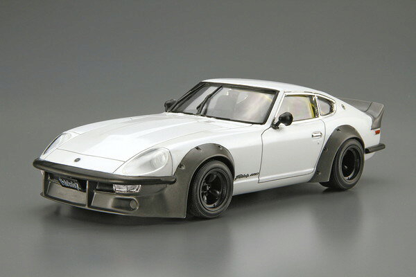 お支払い方法・送料・配送について予約販売商品についてアオシマ 1/24 ザ・モデルカー No.128 ニッサン S30 フェアレディZ エアロカスタムVer.2 '75 プラモデルなんと！ ワークス マグホイール付属!!L28エンジン搭載イ...