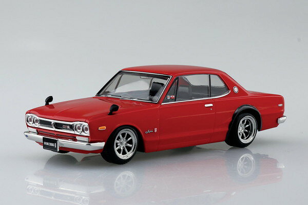 お支払い方法・送料・配送について予約販売商品についてアオシマ 1/32 楽プラ スナップキット No.16CU-RD ニッサン C10 スカイライン 2000GT-R カスタムホイール(レッド) プラモデルハコスカGT-Rのカスタムホイール...