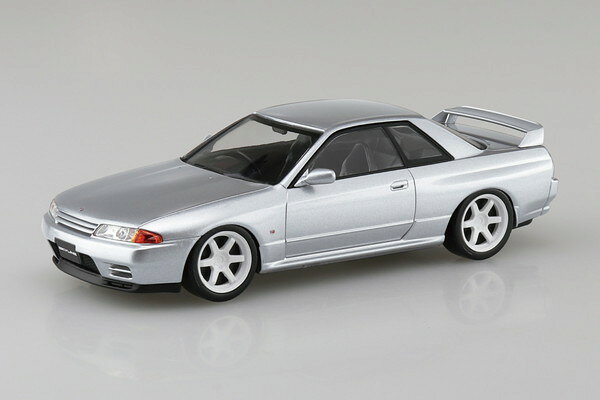お支払い方法・送料・配送について予約販売商品についてアオシマ 1/32 楽プラ スナップキット No.14CU-SS ニッサン R32スカイラインGT-R カスタムホイール(スパークシルバー) プラモデルR32 GT-Rにカスタムホイール仕...