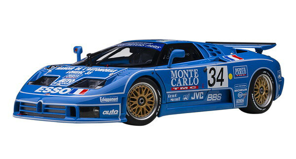 お支払い方法・送料・配送について予約販売商品についてAUTOart 1/18 ブガッティ EB110 SS 1994年 #34 ル・マン24時間レース 完成品ミニカー 894171992年にデビューした『ブガッティ EB110 SS』は、創...