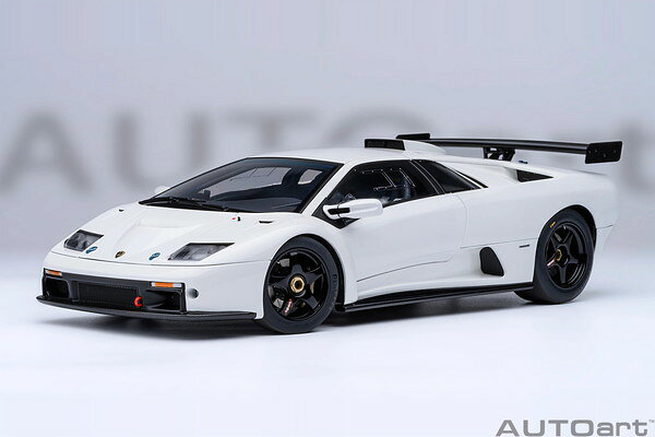 お支払い方法・送料・配送について予約販売商品についてAUTOart 1/18 ランボルギーニ ディアブロ GTR ホワイト 完成品ミニカー 791361999年の「ボローニャ・モーターショー」で発表された『ランボルギーニ ディアブロ GTR...
