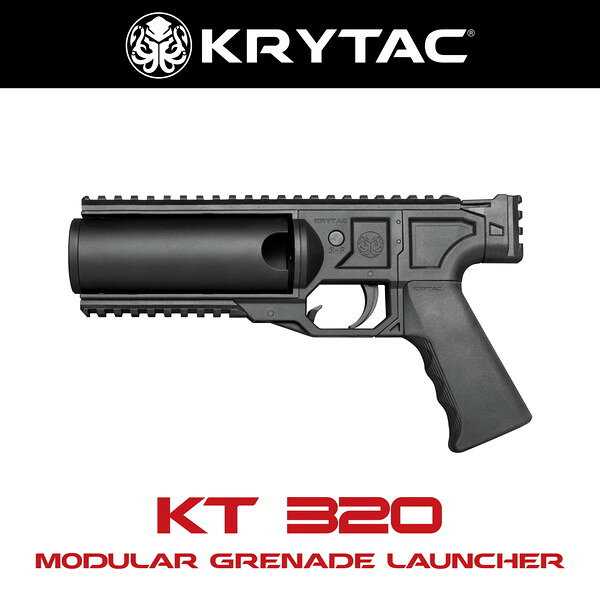 お支払い方法・送料・配送について予約販売商品についてKRYTAC KT320 ガスグレネードランチャー 18歳以上用KT320モジュラーグレネードランチャーは、ゼロから設計された「高い適応性」を持つモデルです。アンダーバレルと単独運用をシー...