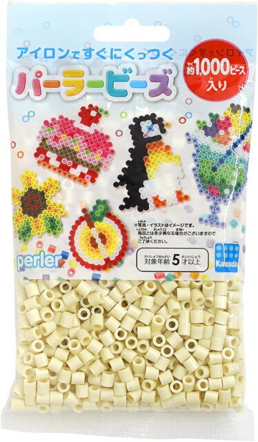 お支払い方法・送料・配送について予約販売商品についてパーラービーズ　No.5002　クリーム　(単色)パーラービーズの単色シリーズにクリームが登場！■ピース：1000■メーカー：カワダ(Kawada)