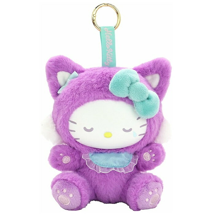 お支払い方法・送料・配送について予約販売商品についてサンリオキャラクターズ ハローキティ ファインフェイスキャット パープル ぬいぐるみ 高さ約16cm 217394-25大陸発！フェイスが樹脂製、リボンタブと丸カラビナがついた新仕様のぬい...
