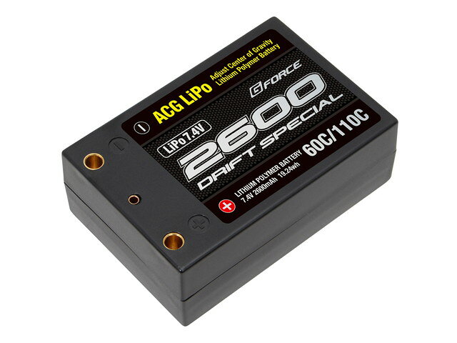 お支払い方法・送料・配送について予約販売商品についてジーフォース Drift Special ACG LiPo7.4V2600mAh 60C/110C Super Short Size GFG011 日本正規品重心調整でシャーシ特性を自由自...