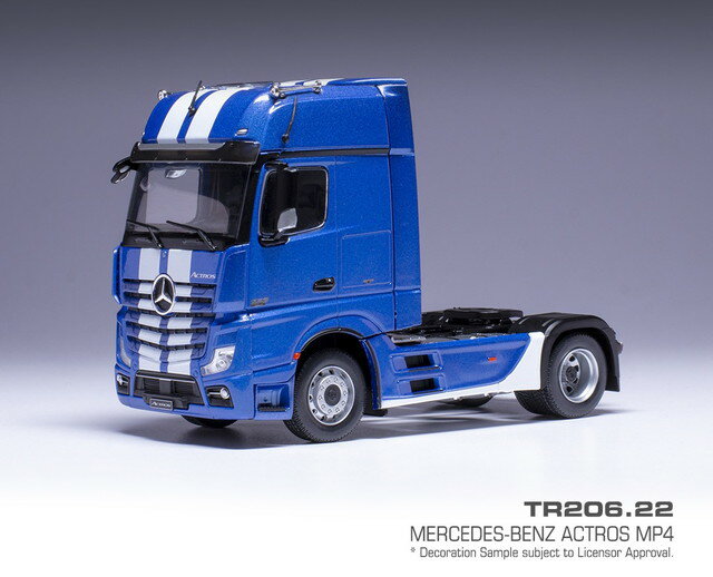 お支払い方法・送料・配送について予約販売商品についてIXO MODELS 1/43 メルセデスベンツ アクトロス MP4 メタリックブルー 完成品ダイキャストミニカー TR206商品説明【品番】TR206 【スケール】1/43 【材質】ダイ...
