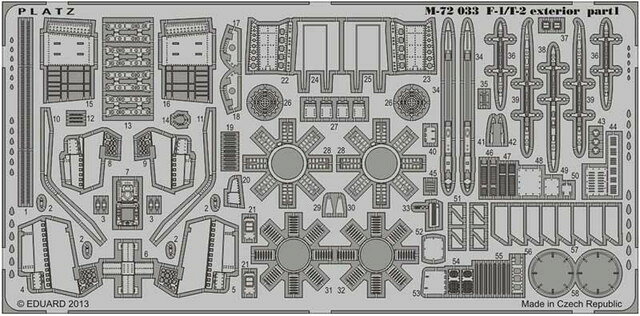 お支払い方法・送料・配送について予約販売商品についてプラッツ 1/72 航空自衛隊 F-1用 ディテールアップエッチングパーツ(外装用) M72-33絶賛発売中のプラッツの完全新金型キット「航空自衛隊F-1｣のキットを手軽に、しかも効果的に...