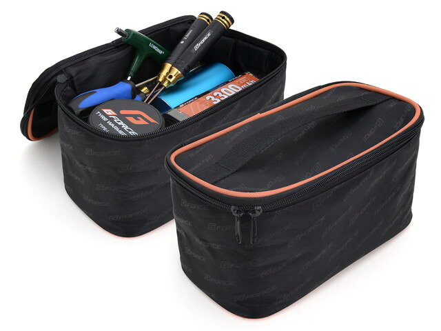 お支払い方法・送料・配送について予約販売商品についてジーフォース Multi Carrying Bag G0207■製品の特徴サイズ：240×本体140×130mmミニ四駆やミニッツなどのスモールスケールモデル/RC&充電器の収納に最適ツー...