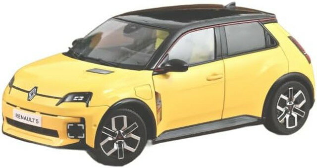 お支払い方法・送料・配送について予約販売商品についてNOREV 1/18 ルノー 5 Eテック 100%エレクトリック 2024ポップ イエロー/ブラック 完成品ダイキャストミニカー 185500■商品仕様1/18スケール塗装済み完成品ダイ...