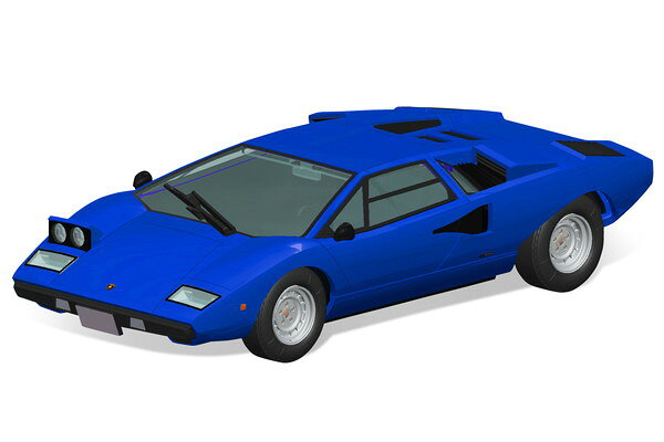 お支払い方法・送料・配送について予約販売商品についてアオシマ 1/32 ザ・スナップキット No.20-E ランボルギーニ カウンタック LP400(ブルー) プラモデルスーパーカー世代に人気No.1のカウンタックに新色追加！・ランボルギー...