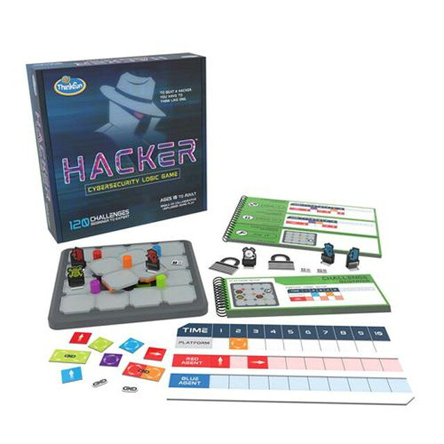 お支払い方法・送料・配送について予約販売商品についてThinkFun シンクファン　ハッカー　(知育　ボードゲーム)ハッカーは3段階のフェーズ（コーディング・ハッキング・プログラム補強）を通してプログラミングを学ぶゲームです。一つの問題でプ...