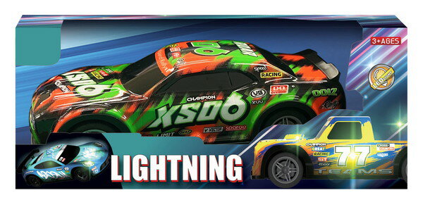 お支払い方法・送料・配送について予約販売商品について童友社 LIGHTNING No.2 Xso6 電動R/C 完成品ラジコン 27MHz暗闇もクールに駆け抜ける！走行中にボディが光るRCカー「LIGHTNING」が登場します。操作は前進後...