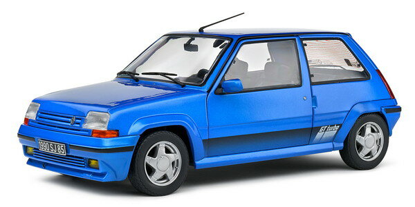 お支払い方法・送料・配送について予約販売商品についてSOLIDO 1/18 ルノー 5 GT ターボ Mk.2 1989 (ブルー) 完成品ダイキャストミニカー S1810003SOLIDOより「ルノー 5 GT ターボ Mk.2 1989...