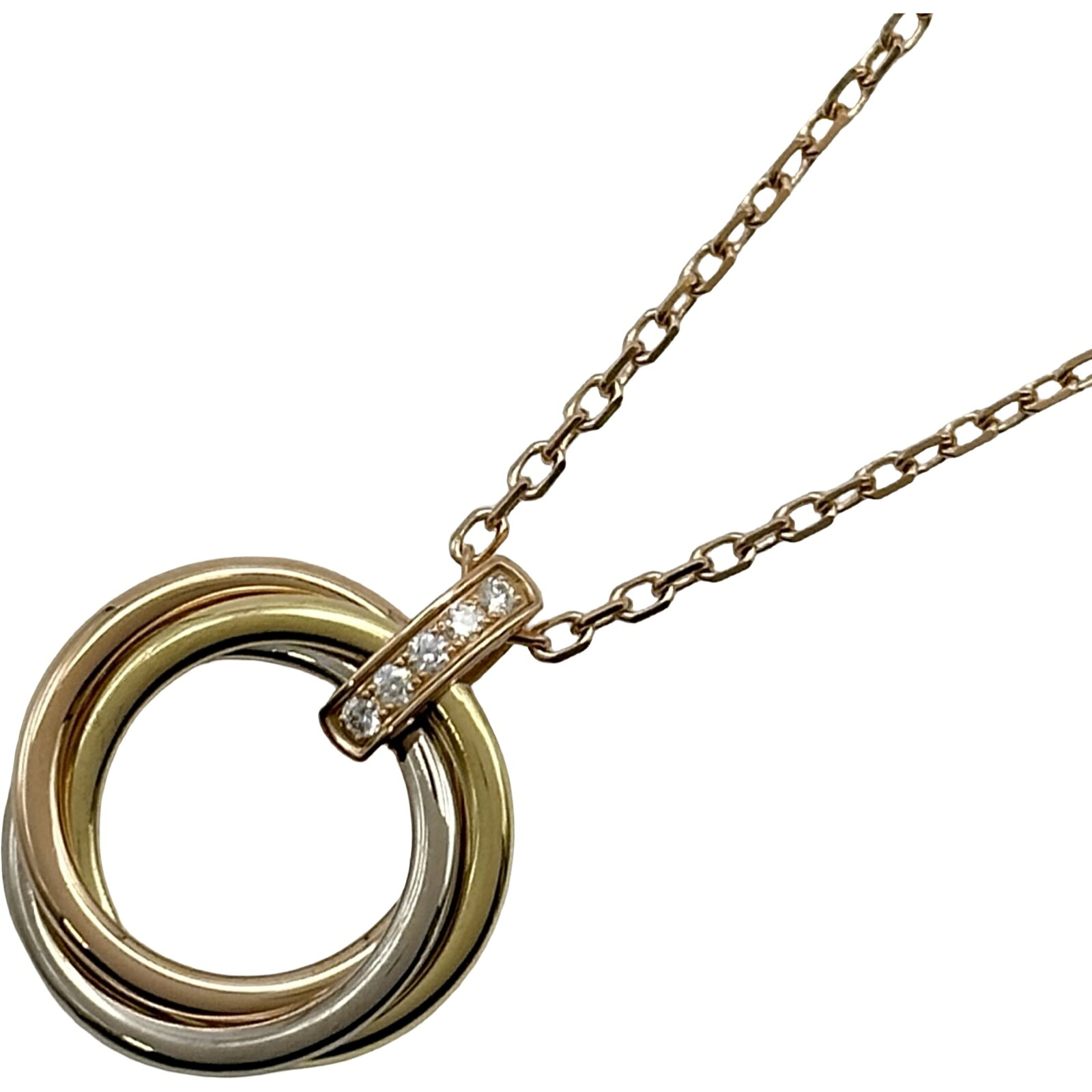 商品詳細 管理番号 2300044875090 ブランド Cartier / カルティエ 商品名 トリニティネックレス 素材 750 カラー ピンクゴールド 対象 レディース サイズ 縦：約22.4mm 横：約18.6mm チェーン長さ：約...