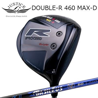 プロシード ダブルアール 460 マックス ディー ドライバーバシレウス アルファ 2HEAD カーボンフェイス史上、最高のボール初速！！低スピンで掴まる・上がる・打音・打感も全てに上質！！可変スリーブ機能付き+カーボンフェース＆チタンボデ...