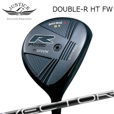 プロシード ダブルアール HT フェアウェイウッドデザインチューニング ベクター グリッドHEAD PROCEED DOUBLE-R HT FWは、高弾道・低重心設計によって圧倒的な飛距離性能を追求したJUSTICKの2026年フェアウェイ...