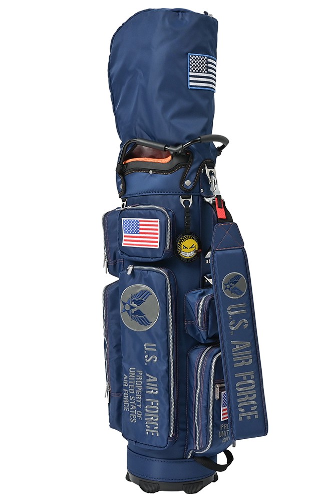 ARMY BASE COLLECTION U.S. AIR FORCE CART BAG ABC-062CBアーミーベースコレクションでは珍しいカートバックです。アスリートゴルファーの要望に応えた商品。SPECIFICATION型番ABC-...