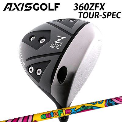 AXISGOLF 512ZFX TOUR SPEC DRIVERAuto Flex Shaft flexOne for DriverHEAD360ccシャローヘッド狭いコースでも思い切り振り抜ける、360ccのコンパクトドライバー。シャロー...