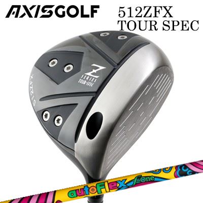 AXISGOLF 512ZFX TOUR SPEC DRIVERAuto Flex Shaft flexOne for DriverHEADAXIS GOLF史上最も飛距離性能に優れたドライバーアクシスゴルフ 512ZFX ツアースペック ...
