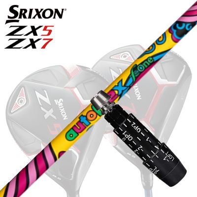 SRIXON ZX5/ZX5 MKII/ZX7 Driver用スリーブ付カスタムシャフトAuto Flex Shaft flexOne for DriverSHAFTAutoFlex 2026 FlexOne（ドライバー用シャフト）ヘッドス...