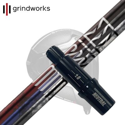 grindworks Equinox DRIVER用純正スリーブ付カスタムシャフトDesign Tuning BRIMSHAFTDesign Tuning BRIMトップからの切り返し時にヘッドの位置を感じとることのできる解像度の高いシャフ...
