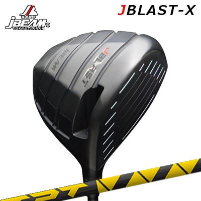 JBEAM JBLAST X DRIVERTPT Driver Shaft:Nitro RangeHEAD圧倒的な飛距離性能ソールについた4本のパワーグルーヴが空気の抵抗力を軽減。ミート率を上げ、初速とヘッドスピードアップ。クラウンにはカー...