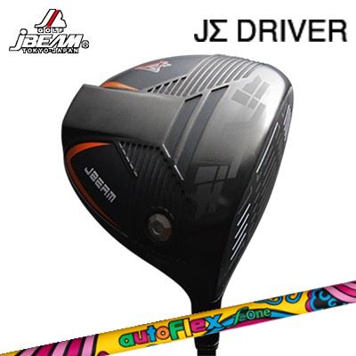 JBEAM JΣ DRIVERAuto Flex Shaft flexOne for DriverHEAD高弾道＆ストレートドローモデル。球のつかまりが良く、優しく打てるプロトタイプドライバー。SPECIFICATION※専用ヘッドカバー付...