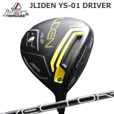 JBEAM JLIDEN YS-01 DRIVERDesign Tuning VECTOR GRIDHEAD高弾道＆低スピンの重心設計飛距離だけではなく操作性と寛容性も持ち合わせたジェーライデンSLEEVE POSITIONSPECIFIC...