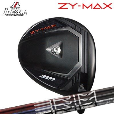 JBEAM ZY-MAX DRIVERDesign Tuning BRIMHEAD サイドスピン軽減設計で直進性に特化したモデル。さらにボディの肉厚を薄くすることにより振りやすさを格段にアップ！独自のセミシャローフェイスで適性な高弾道を幅広...