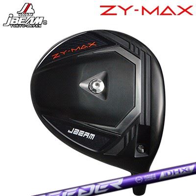 JBEAM ZY-MAX DRIVERFUJIKURA SPEEDER NX VIOLETHEAD サイドスピン軽減設計で直進性に特化したモデル。さらにボディの肉厚を薄くすることにより振りやすさを格段にアップ！独自のセミシャローフェイスで適...