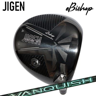 JIGEN eBishop DRIVERVANQUISH VVHEADこだわり抜いたクラウン設計でボールスピードを高めるクラウンはフェースからバックにかけて、ソールはバックからフェースにかけて剛性が強くなるように偏肉を設計。その結果、インパ...