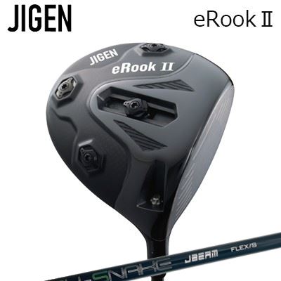 JIGEN eRookII DRIVERJBEAM ZY-SNAKEHEAD限りなく平面に近づけたフェースによりさらに直進性アップ前作「eRook RZ55k」と比較し、さらに平面フェースに磨きをかけるとともに、ボディーの内部構造を見直し左...