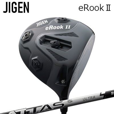 JIGEN eRookII DRIVERUST Mamiya ATTAS RX ULTRA BLACKHEAD限りなく平面に近づけたフェースによりさらに直進性アップ前作「eRook RZ55k」と比較し、さらに平面フェースに磨きをかけるとと...