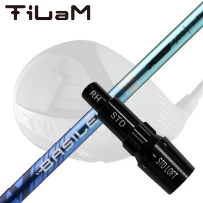 ティラム ドライバー用純正スリーブ付カスタムシャフトバシレウス 限定モデル トリプルエー ブレイド 2025SHAFTBasileus 2025 AAA BLADE 主材料には超高弾性ピッチ系80tシートとPAN系40tシートを贅沢に使った...