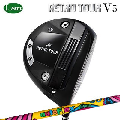 Masters Astro Tour V5 DriverAuto Flex Shaft flexOne for DriverHEAD風の中でも安定した飛距離性能マスターズ アストロツアー V5 ドライバーは、フェース面近くに5本の溝を配置し...